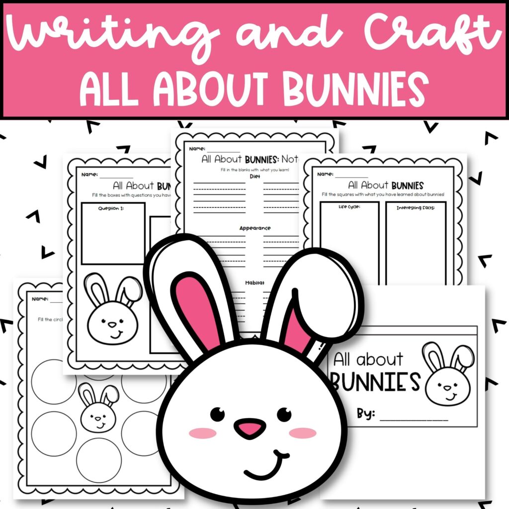 FREE Spring Animal Research Project for Kids - Bugs and Buttercups