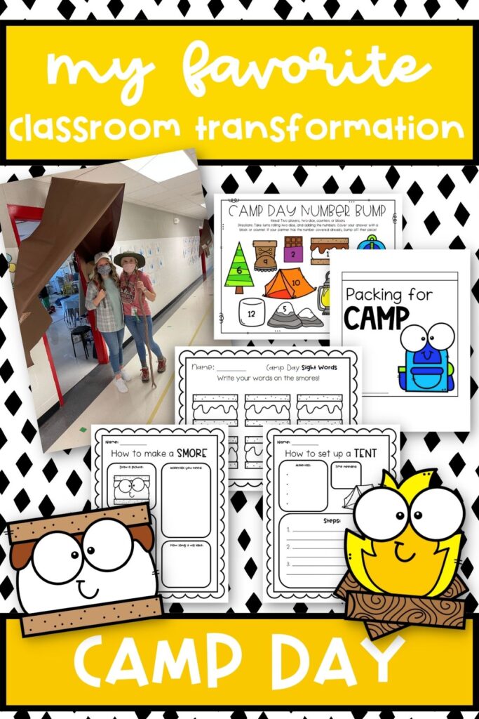 My Favorite Classroom Transformation: Camp Day!