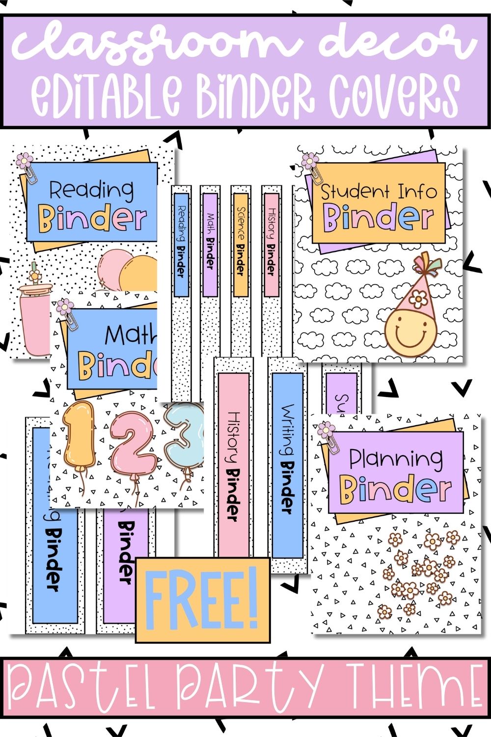Back-to-School made easy with the pastel classroom decor bundle! - Bugs ...